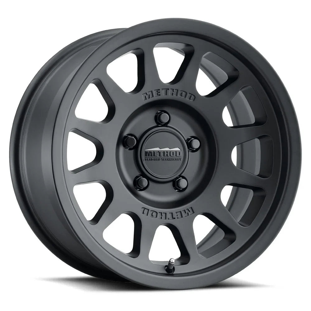 Llanta 703 Matte Black 5x127 R17 Offset -12 mm – Method Race Wheels ...